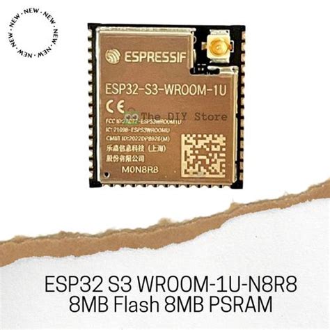Jual Esp32 S3 Wroom Esp32 S3 Wroom 1u Chip Module 8mb Psram N16r8 16mb Kota Cimahi Chas
