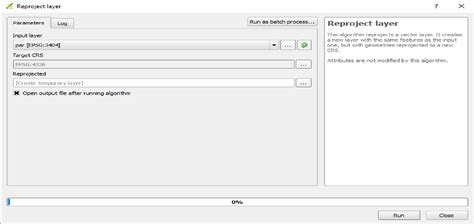 Qgis Select Geographic Transformation Used When Reprojecting