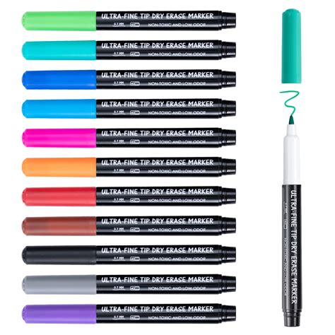 Maxtek Dry Erase Markers 0 7mm Ultra Fine Tip Low Odor 12 Count For Sale Phoenix AZ