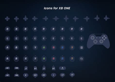 Game Controller Icon Pack 2 Styles X 11 Controllers Keyboard Mouse Psd