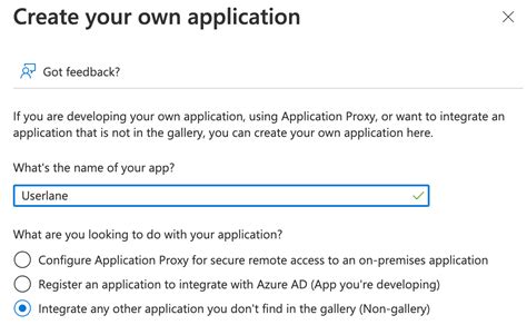 Setting Up Sso With Azure Active Directory Userlane