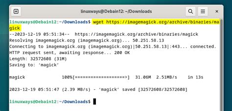 how to install and use imagemagick on debian 12 linuxways