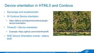 Build Html Vr Apps Using Intel Xdk Pptx