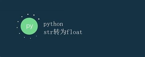 python str转为float 极客教程