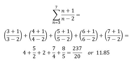 Sigma Summation Notation Overview And Examples Lesson