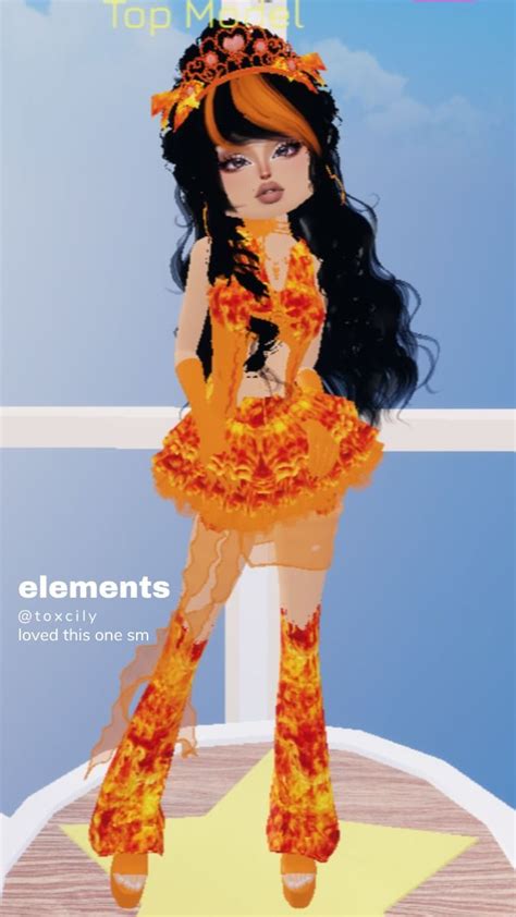 Elements Dti Dress To Impress In 2024 Dress To Impress Element