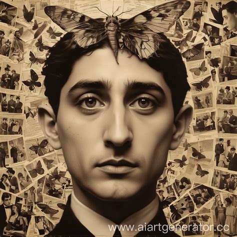 Transformation And Isolation Collage Inspired By Kafkas Metamorphosis