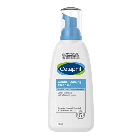 Cetaphil Нежна измиваща пяна за лице 236 мл на ТОП цена Аптеки Афиа