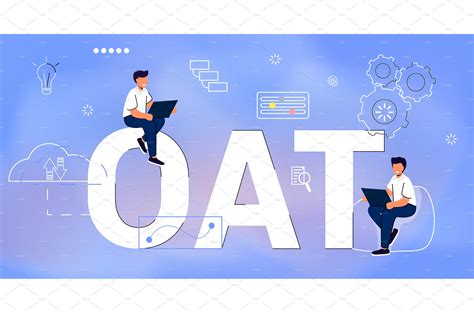 oat operational acceptance testing technology illustrations ~ creative market