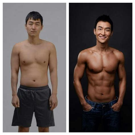 일반인 다이어트 전후 사진