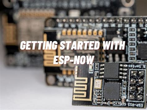 Getting Started With Espnow Esp8266 Nodemcu With Arduino Wifi With