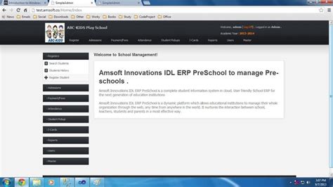 Preschool School Management Software Freelancer