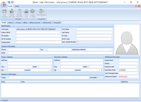 Anonymizing Users Atlas Systems