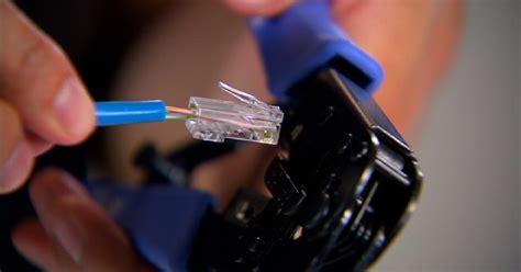 How To Make Your Own Network Cable And Port Video CNET