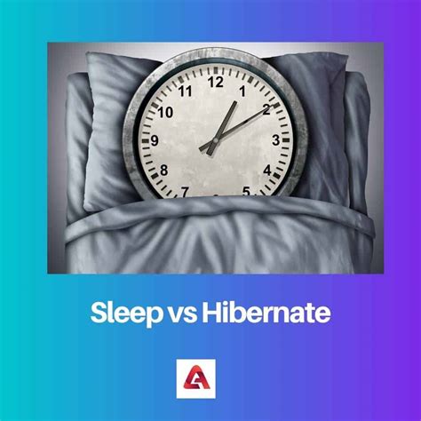Sleep Vs Hibernate Difference And Comparison
