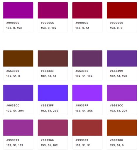 Create A Web Safe Colours Tier List TierMaker