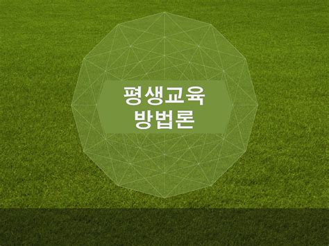 평생 교육 방법론 평생교육의 교수자와 학습자 인문교육