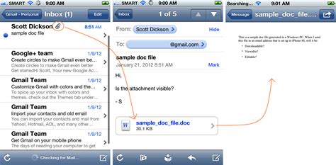 How To Save Email Attachments On An Iphone