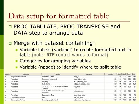 Ppt Sas Coding Used In Creating A Routine Report Powerpoint Presentation Id725070