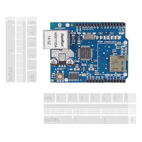 Ethernet Shield W5100 Мережевий шилд для Arduino Uno Mega