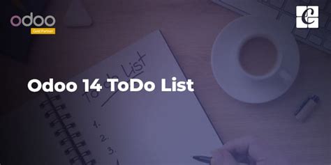 Odoo 14 ToDo List
