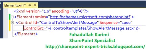 Sharepoint Tips And Tricks Step By Step Procedures To Create A Delegate Control Using Visual