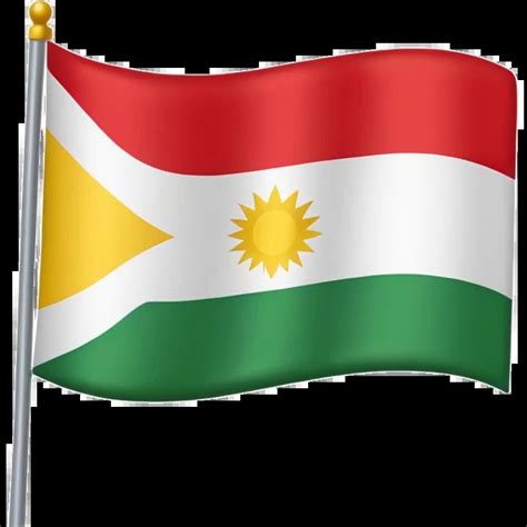 Kurdistan Flag Emoji Ai Emoji Generator