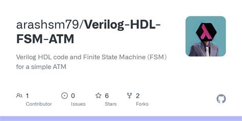 GitHub Arashsm79 Verilog HDL FSM ATM Verilog HDL Code And Finite