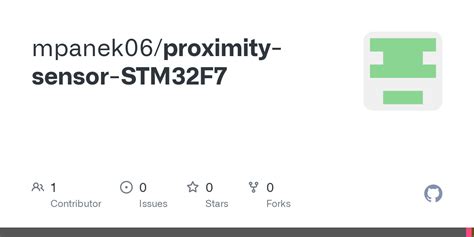 Github Mpanek06proximity Sensor Stm32f7