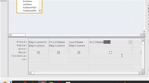 Connecting A Query With Calculated Field In Query Design View Using The Northwind 20 Database
