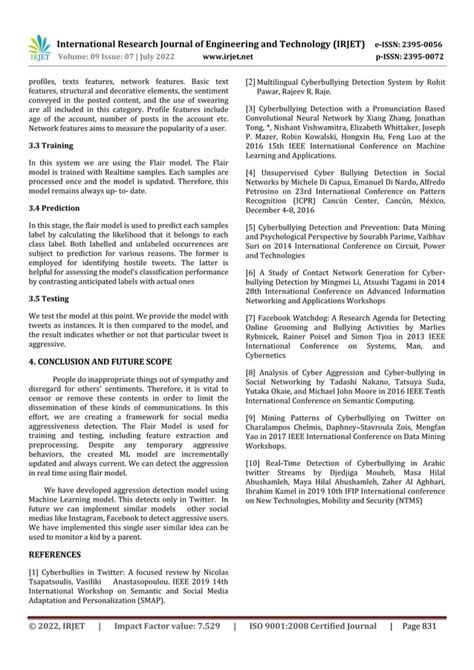 Aggression Detection Using Machine Learning Model Pdf