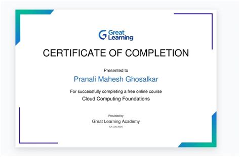 Pranali Ghosalkar On Linkedin Greatlearningacademy Greatlearning Glacertificate