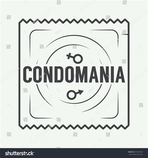 Vintage Condoms Sex Labels Logo Badge Stock Vector Royalty Free Shutterstock