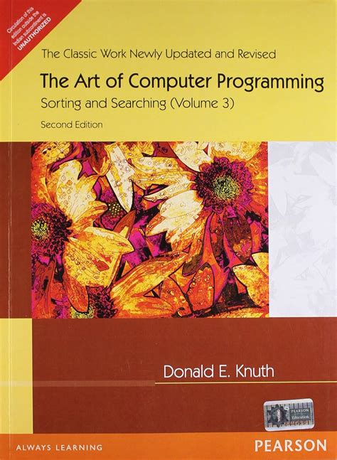 Art Of Computer Programming Vol 3 Knuth Books