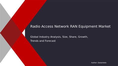 Radio Access Network Ran Equipment Market Report Global Forecast From 2025 To 2033