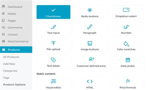 Woocommerce Product Options Plugin Sell Advanced Extras And Add Ons