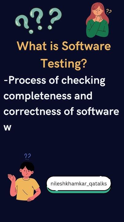 What Is Software Testing Qa Testing Qatesting Youtube