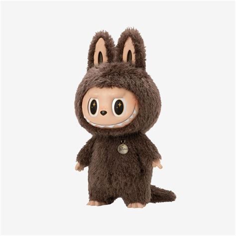 Brown Labubu The Monsters I Found You Vinyl Plush Doll Labubu
