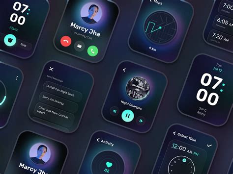 Smart Watch UI On Behance Smart Watch UI On Behance