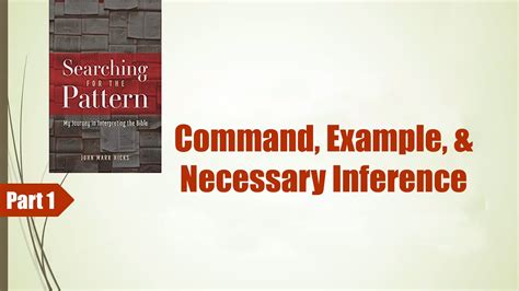 Searching For The Pattern Part 1 Command Example And Necessary