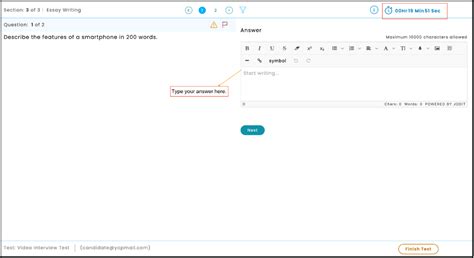 How To Take A Test On Imocha