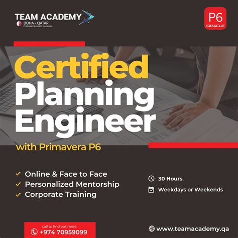 Certified Planning Engineer With Primavera P6 Digital Marketing Company In Doha Whatsup Doha