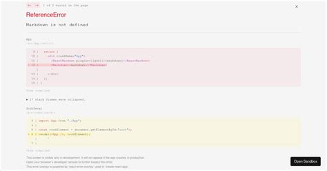 react markdown test forked codesandbox