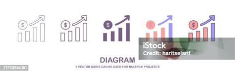 막대 차트 그래프 다이어그램 통계 비즈니스 인포그래픽 요소 템플릿 파이 차트 트렌디 한 플랫 스타일의 아이콘 0명에 대한 스톡 벡터 아트 및 기타 이미지 Istock