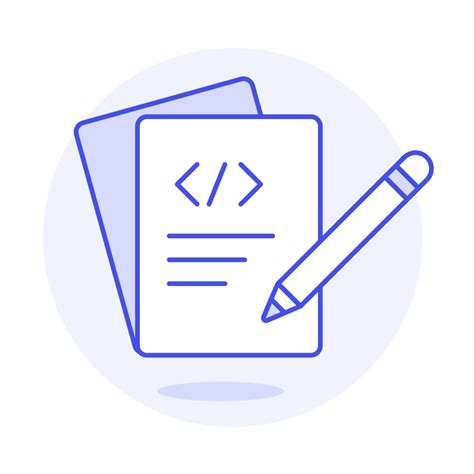 Code Coding Development Paper Pencil Programming Pseudo Icon Download On Iconfinder