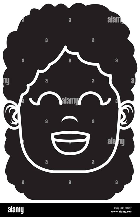 Cute Girl Face Stock Vector Image And Art Alamy