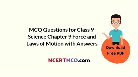 Force And Laws Of Motion Class 9 MCQ Online Test With Answers Questions NCERT MCQ