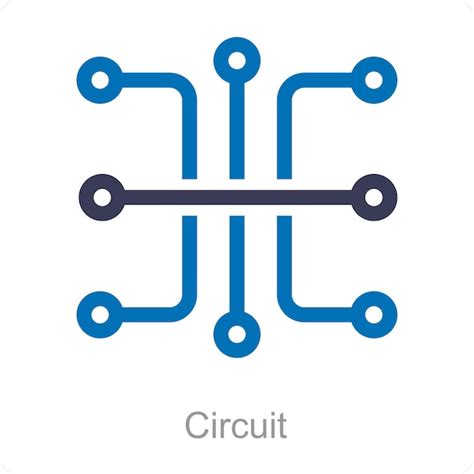 Premium Vector Circuit And Encryption Icon Concept