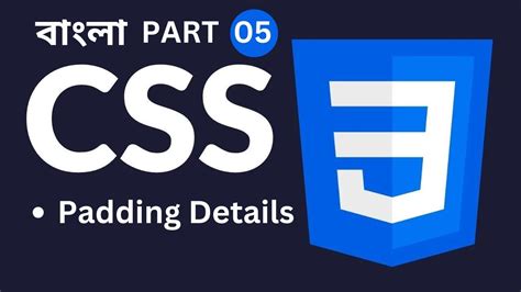 Css Tutorial In Bangla Part 5 Padding Youtube