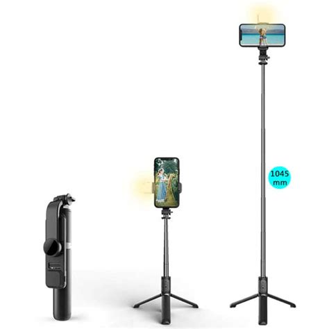 מוט סלפי עם תאורה גאדגטשופ